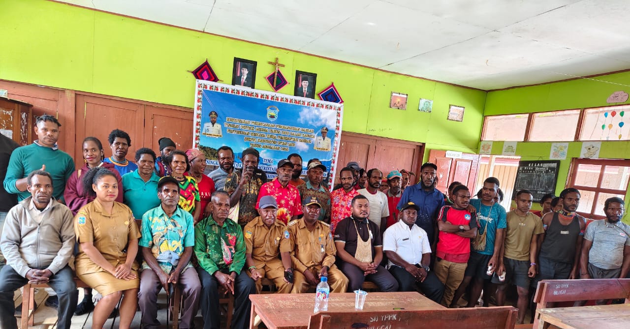 Libatkan 10 Kampung, Kepala Distrik Agisiga gelar Musyawarah ...